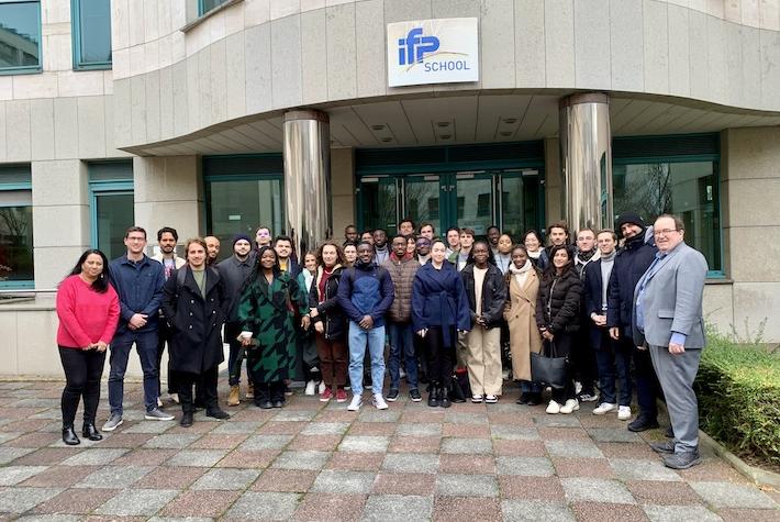 La rentrée d’hiver des élèves du programme ETEM | IFP School